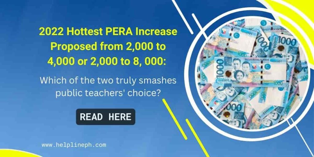 2022 Hottest PERA Increase Proposed from 2,000 to 4,000 or 2,000 to 8 ...