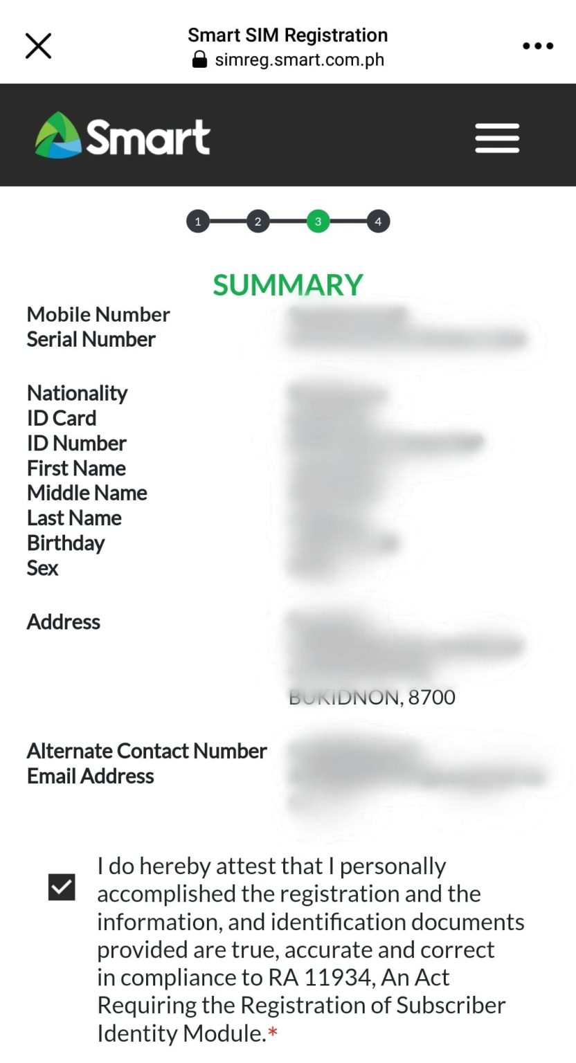 How to register your sim card (Smart, Globe and DITO) | Helpline PH