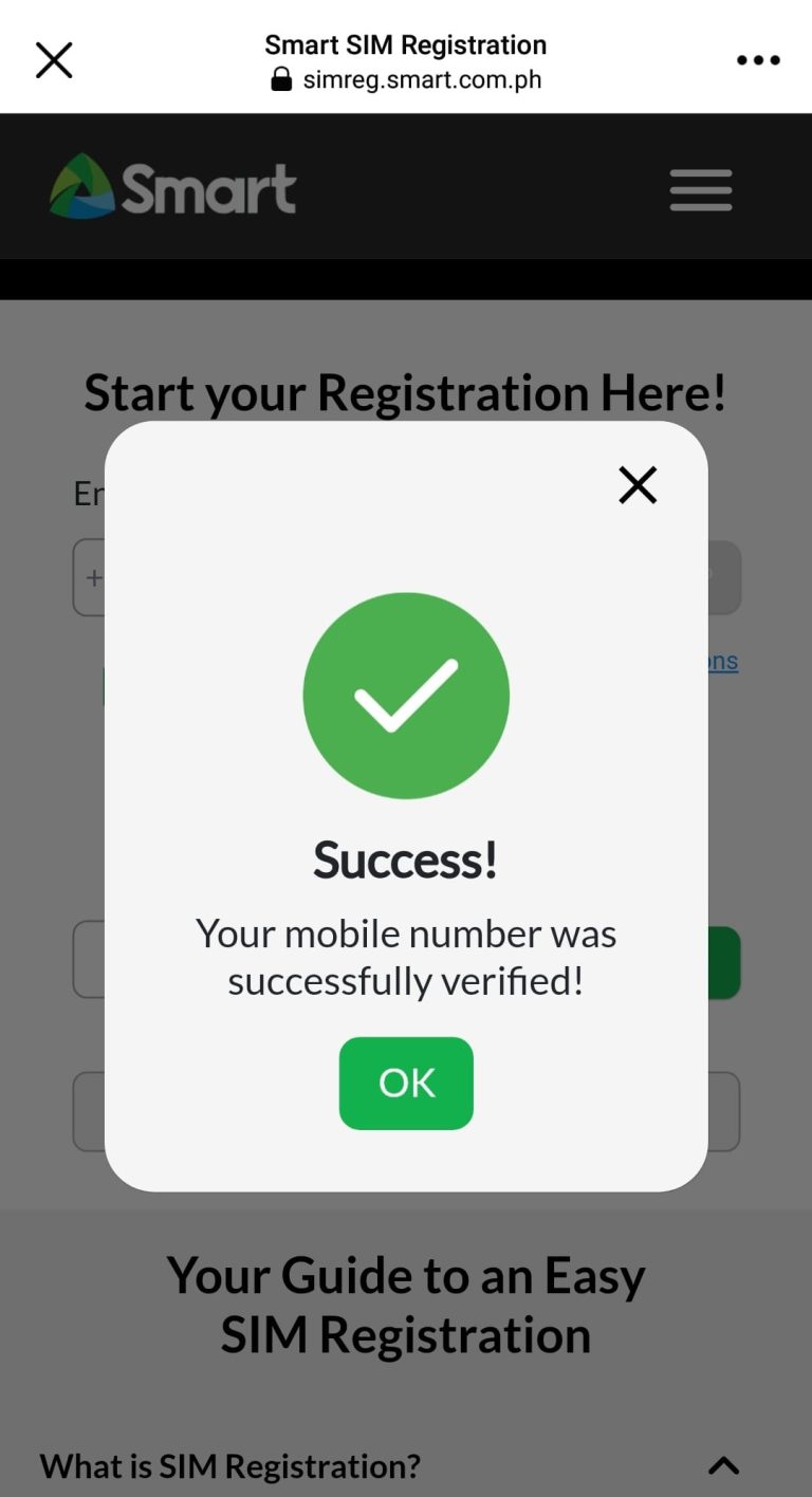 How to register your sim card (Smart, Globe and DITO) | Helpline PH