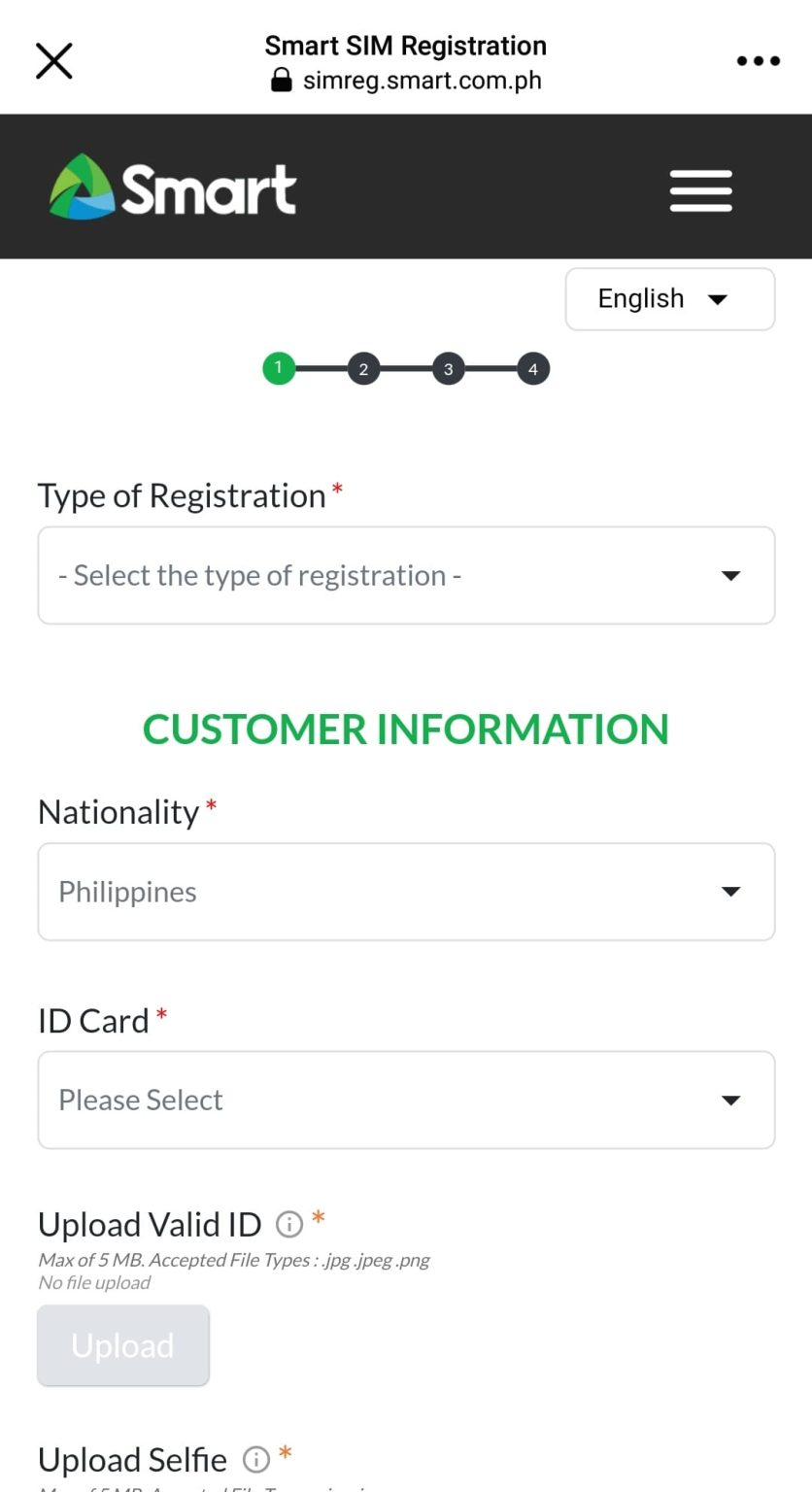 How to register your sim card (Smart, Globe and DITO) | Helpline PH