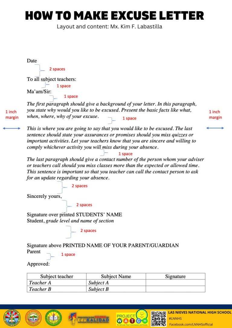 How to Write the Best and Effective Excuse Letter: Complete Guide 2023 ...