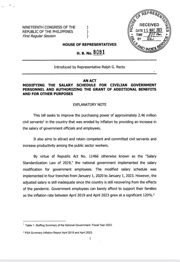 Salary Increase for Philippine Government Employees: A New Dawn for ...