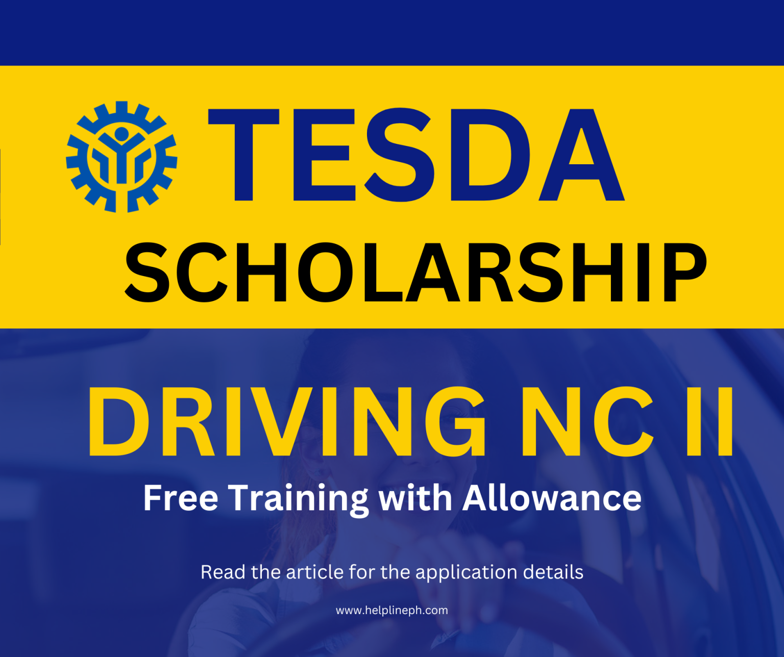 2024 Exciting Opportunity: TESDA Driving NC II (Free Training with ...
